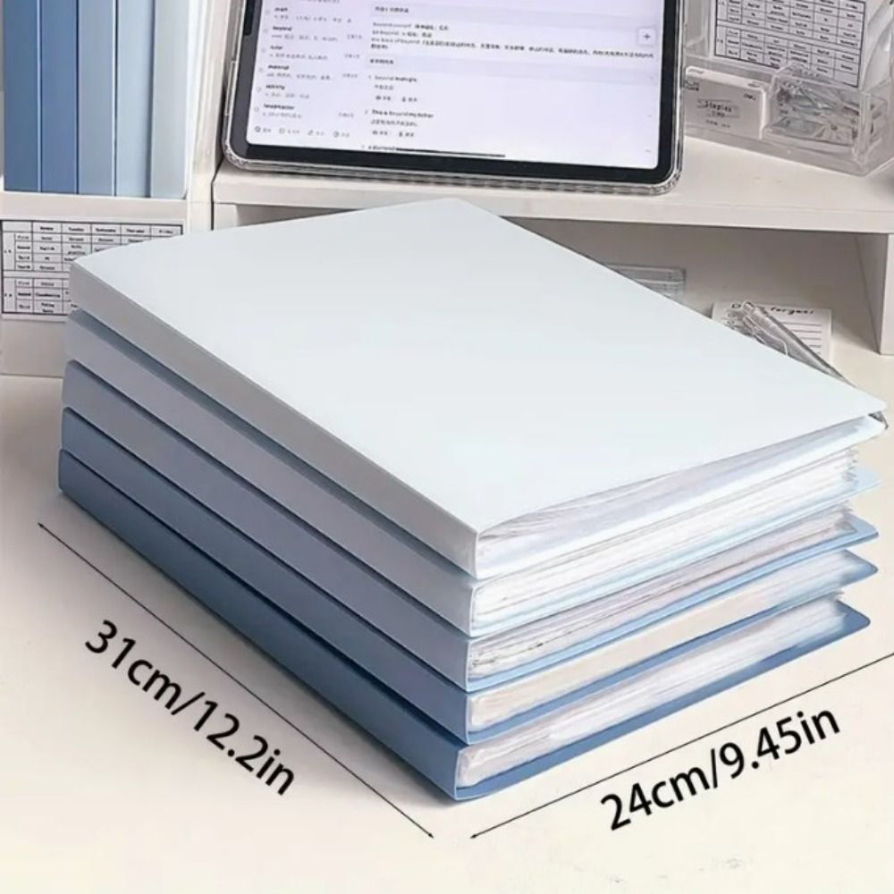 Large Capacity A4 File Organizer Document Holder School Office Supply ...