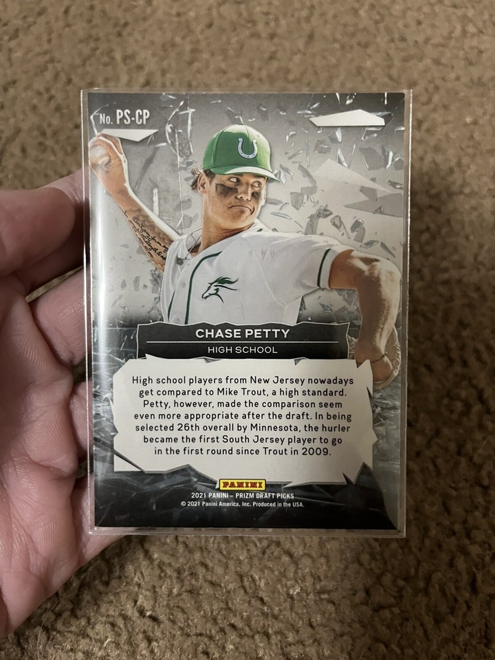 2021 Panini Prizm Draft Picks CHASE PETTY Power Surge PS-CP | eBay
