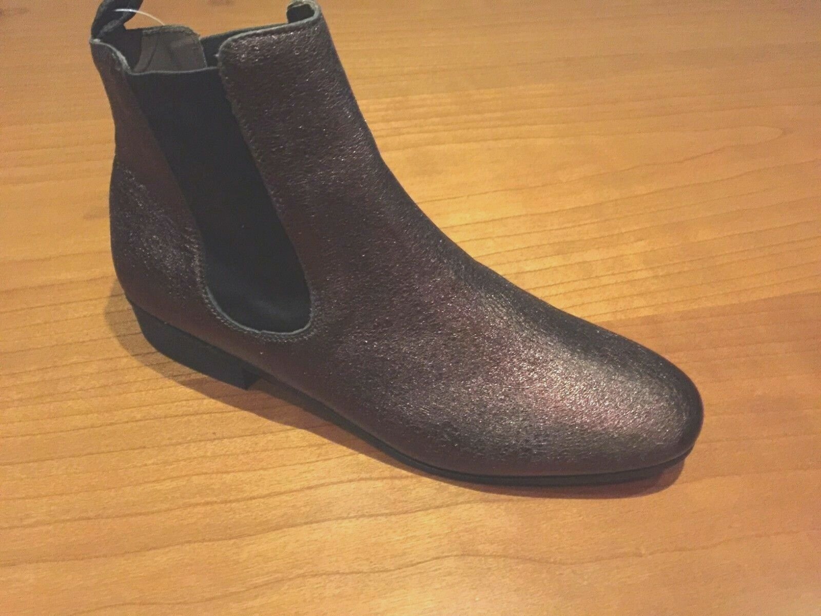 BOEMOS ITALY Chelsea Leather Ankle Boot Booties Size US 8 / EU 39 NEW ...