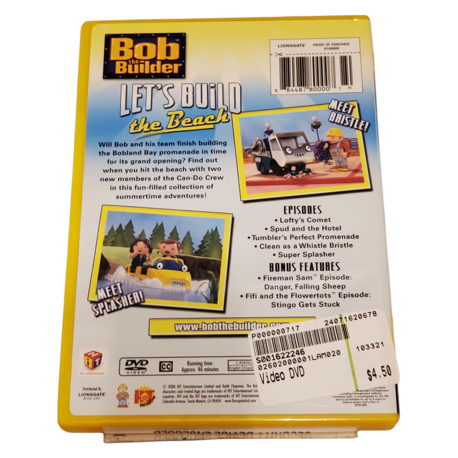 Bob the Builder Lot of 3 DVD'S Children's | Grelly USA