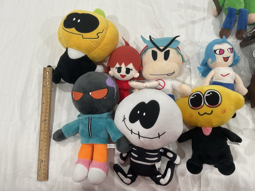 17 PLUSHES FRIDAY NIGHT FUNKIN, BALDI'S BASIC, CUPHEAD, CUPHEAD SHIRT ...
