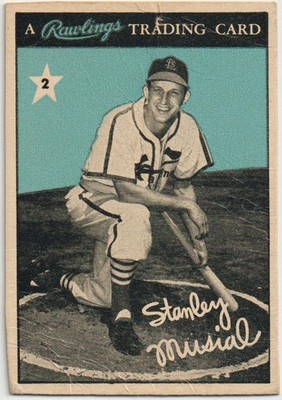 1955 Rawlings Stan Musial-Hand Cut #2 Stan Musial (Kneeling) | eBay