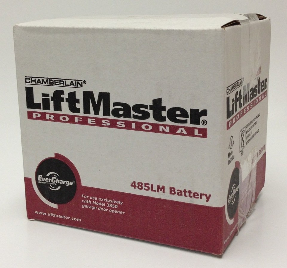Liftmaster 485LM Battery Backup for Liftmaster 8550 8550WL 8550WLB ...