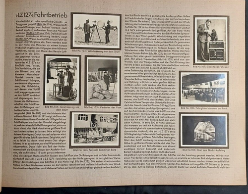 1930's Volume One Zeppelin Weltfahrten Cards Foil Complete Count Von ...