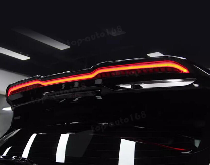 2020-2024 Toyota Highlander Rear Roof Spoiler Wing Glossy Black For ...