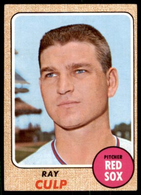 1968 TOPPS RAY CULP . BOSTON RED SOX #272 | eBay