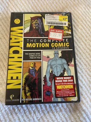 WATCHMEN The COMPLETE MOTION COMIC 12 Episodes The Complete Mini-Series ...