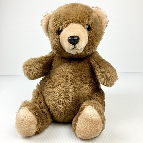 Vintage 1980s California Stuffed Toy Roly Poly Teddy Bear 29cm Brown ...