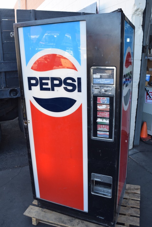 Vintage Pepsi Machine Coin Operated 1980's | eBay