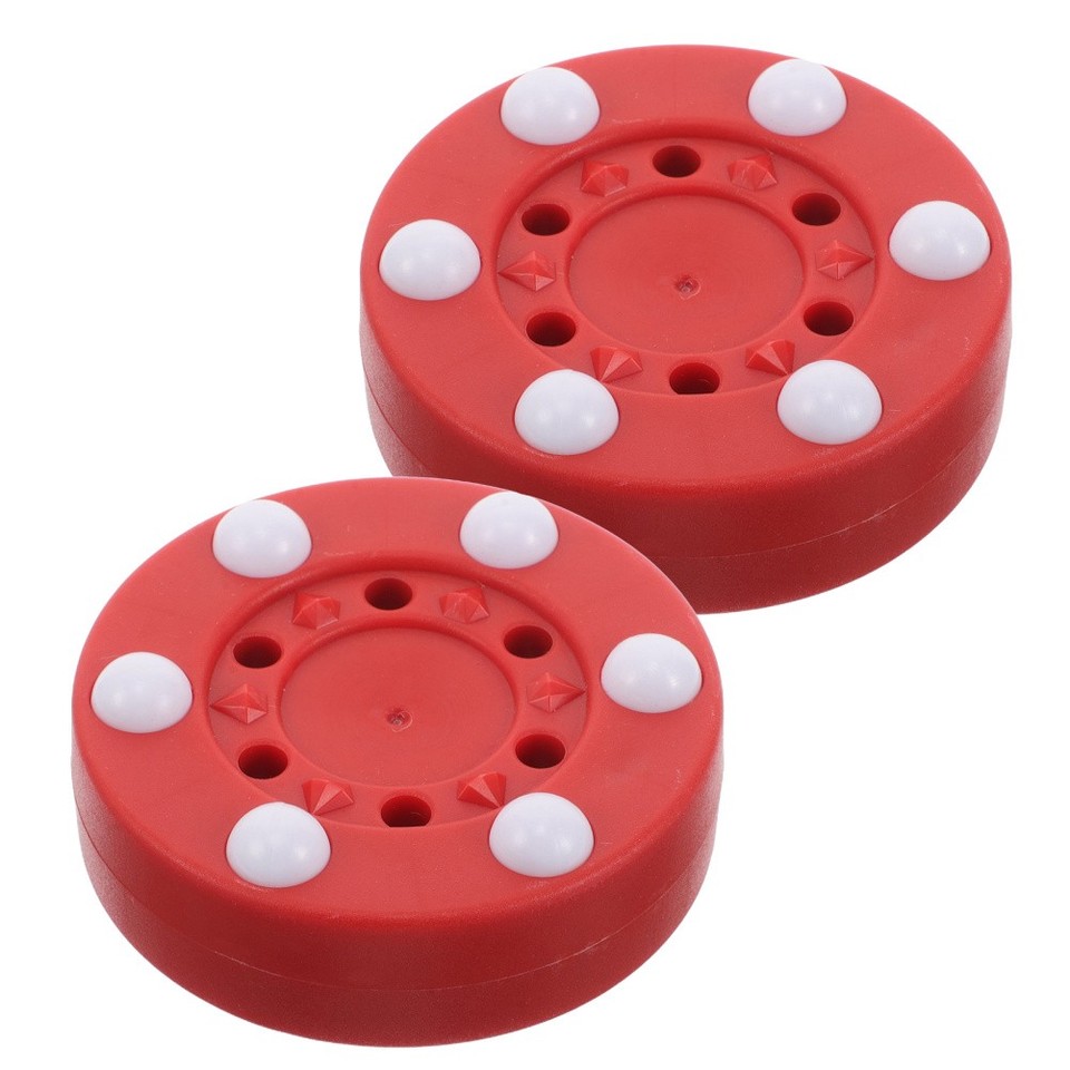 2pcs Hockey Pucks: Roller Puck For Floor And Inline Games - Sports ...
