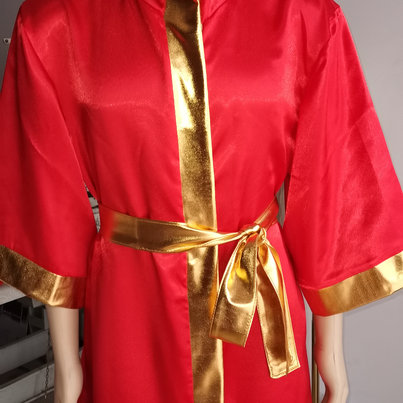 Unisex Child Boxing Costume Robe Cloak Hooded Heavyweight Boxer Fancy ...