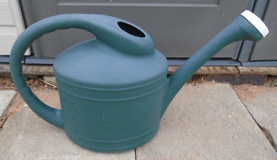 Dynamic Design Watering Can Green Plastic ~ 2 Gallons ~ RARE, UNIQUE ...