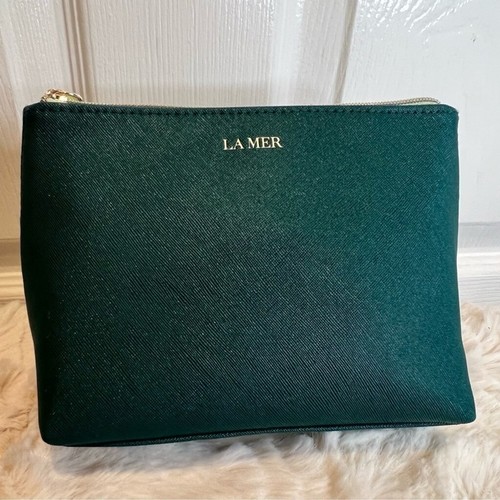 LAMER COSMETIC BAG GREEN | eBay