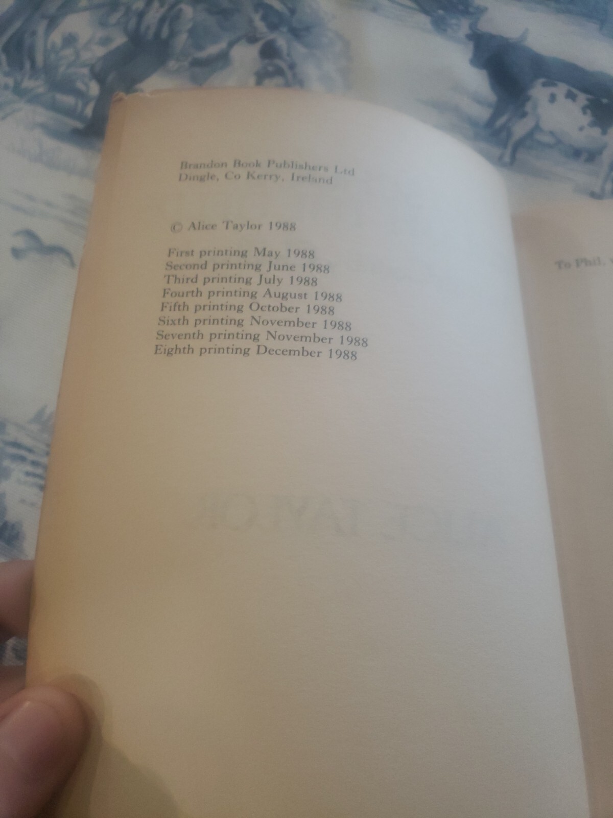 To School Through the Fields by Alice Taylor (1995, Trade Paperback ...