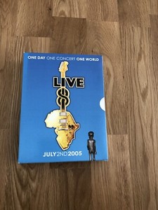 Live 8 concert on DVD - 4 disc set in excellent condition - 2 July 2005 ...