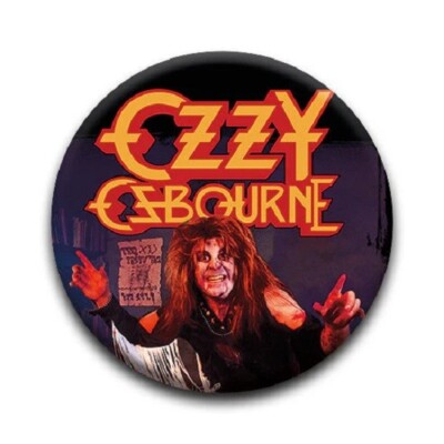 1.25" Pinback Button Ozzy Osbourne - Diary of a Mad (Pins Approx. 32mm ...