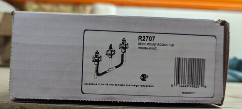 Delta R2707 3- Hole Roman Tub Faucet Rough In Kit | eBay