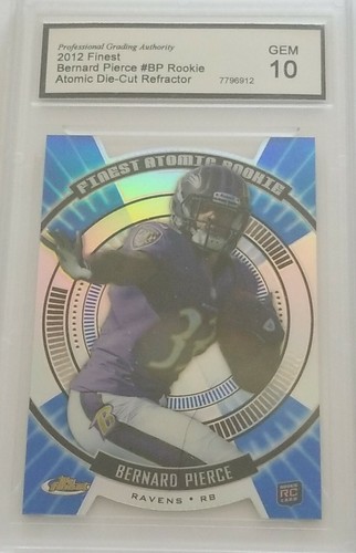 2012 Topps Finest - Atomic Rookie Bernard Pierce #FAR-BP (RC) for sale ...