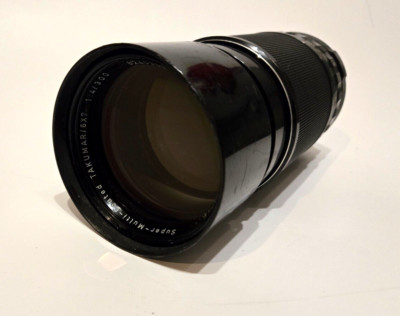 【Excellent】Pentax Super-Multi-Coated SMC Takumar f4 300 Telephoto Lens ...