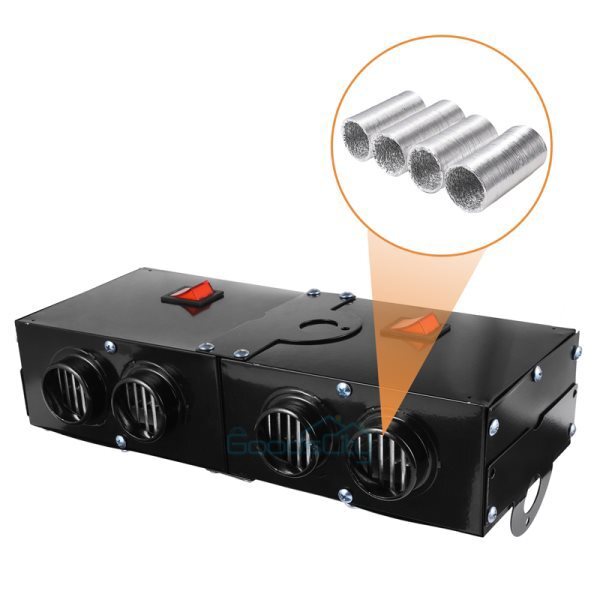 Universal Under Dash Heater Defroster+Switch Control Car Truck 4 Ports ...