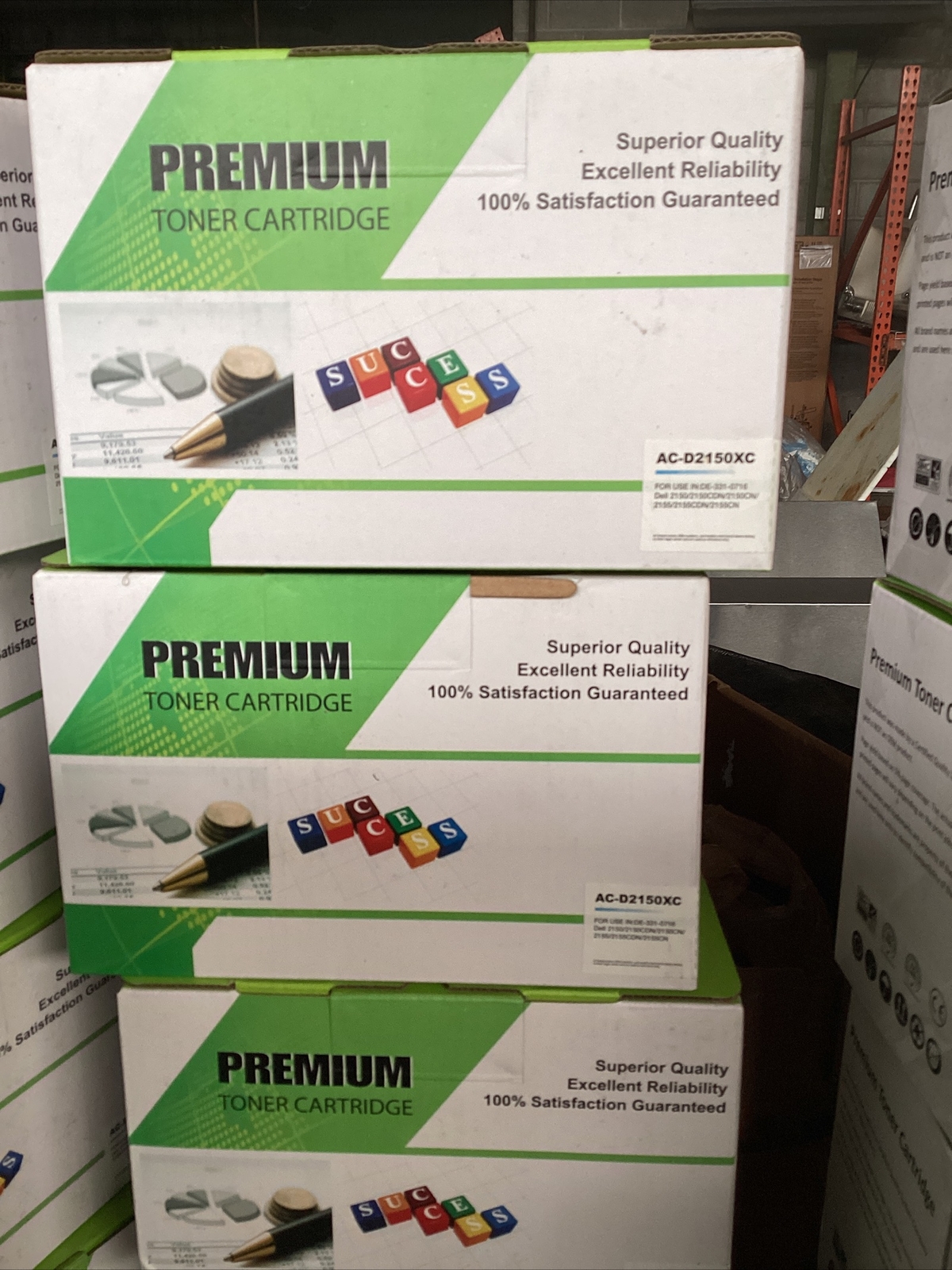 Premium Toner Cartridge AC-D1250C for Dell 1350CNW 1355CN 1355CNW 6905 ...