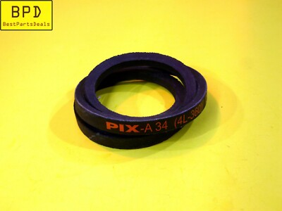 Industrial Multipurpose Utility V-Belt 1/2" x 36" A - 4L Section PIX ...
