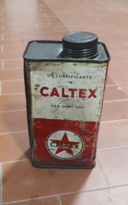 Latta olio vintage CALTEX | eBay