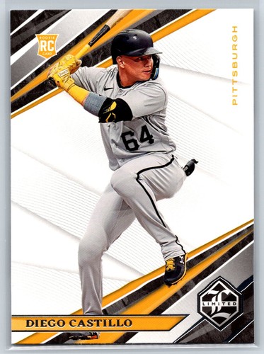 2022 Panini Chronicles Limited Diego Castillo Rookie Pittsburgh Pirates ...