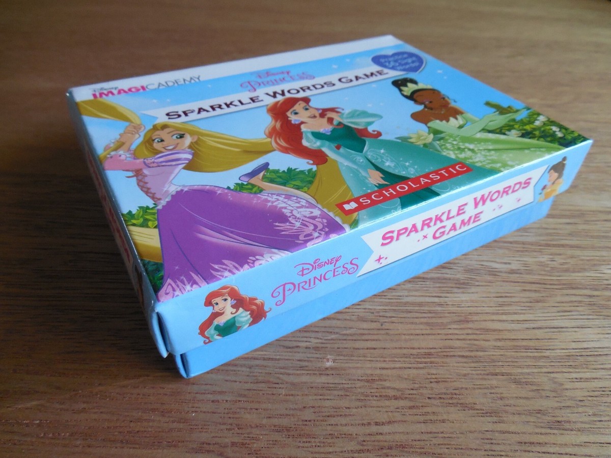 Disney Princess Word Disney Princess Sparkle Word Game 35 Sight Words
