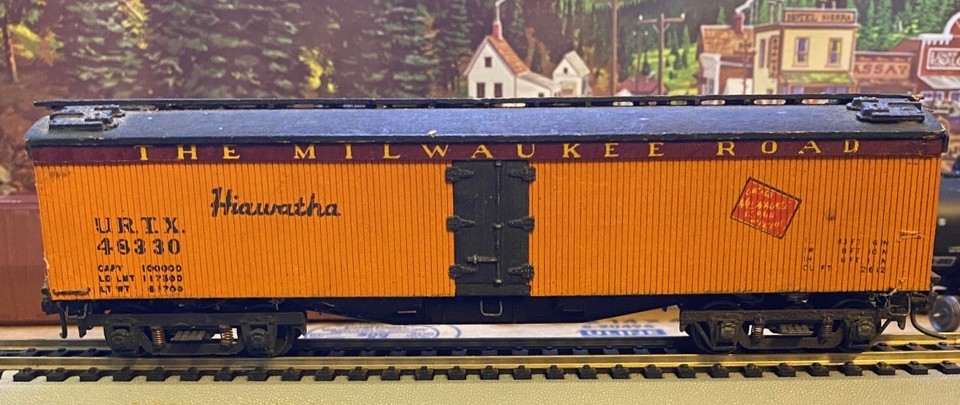 Various Ho - 50' Wooden Reefer The Milwaukee Road 48330 - 511F | eBay