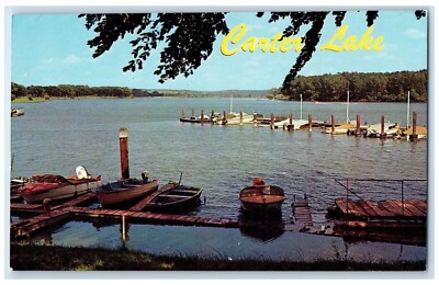 c1967 Carter Lake Boat Docks Omaha Nebraska NE Centennial Nebraskaland ...