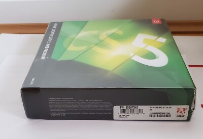 New Adobe Creative Suite 5 Web Premium CS5 Mac OS Full Retail ...