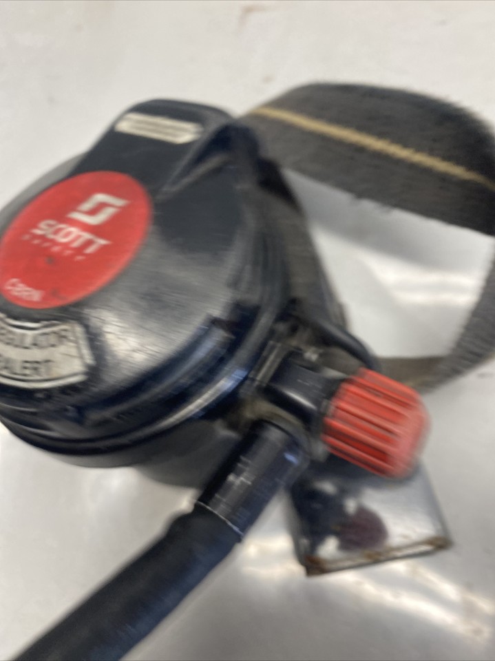 Scott Safety E-Z FLO SCBA Extended Set Regulator Unit For Parts ...