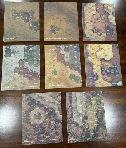 Classic Battletech Map Set Compilation 2 - 2005 - WizKids | eBay