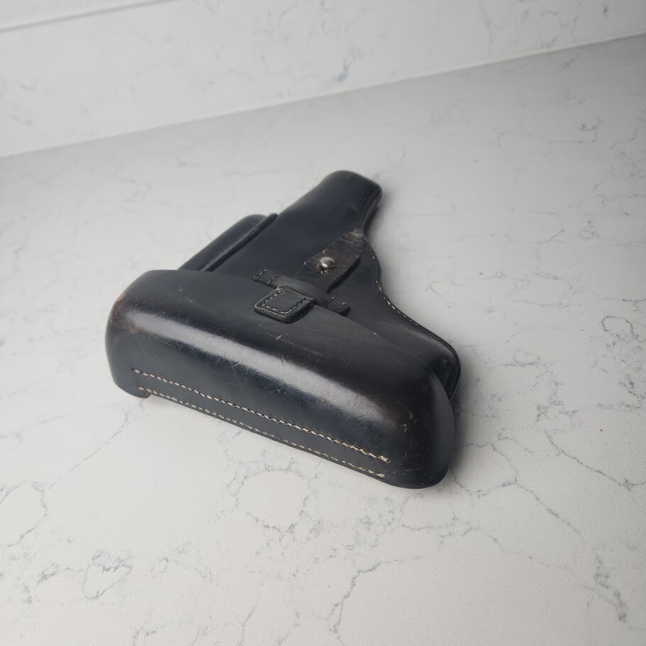 Postwar West German Police Leather Holster Geco STAR B Pistols | eBay