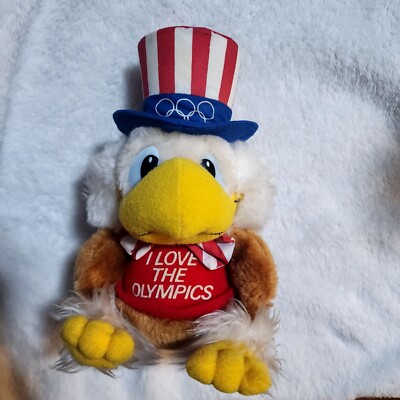 Uncle Sam Eagle 1980 I Love The Olympics Stuffed Animal | eBay