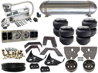 1973-1987 Chevrolet C10 Complete Air Ride Suspension Kit LEVEL 1 1/4 ...