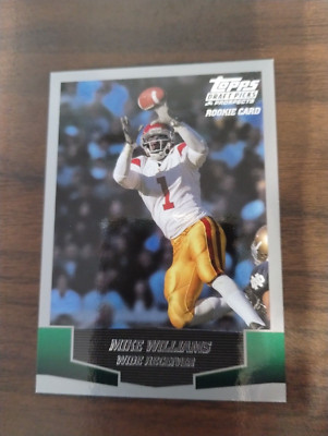 Mike Williams 2004 Topps Draft Picks Rookie card #160 | eBay