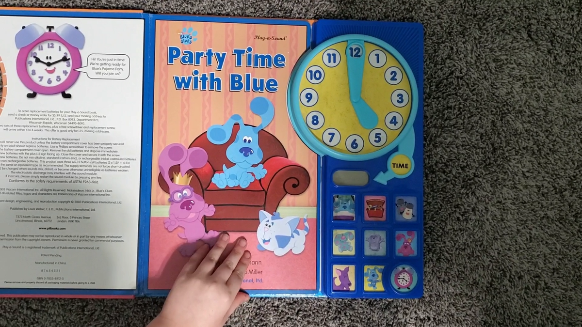 Blues Clues Pretend Time Blue’s Clues Theme Pretend Time (2 Hosts