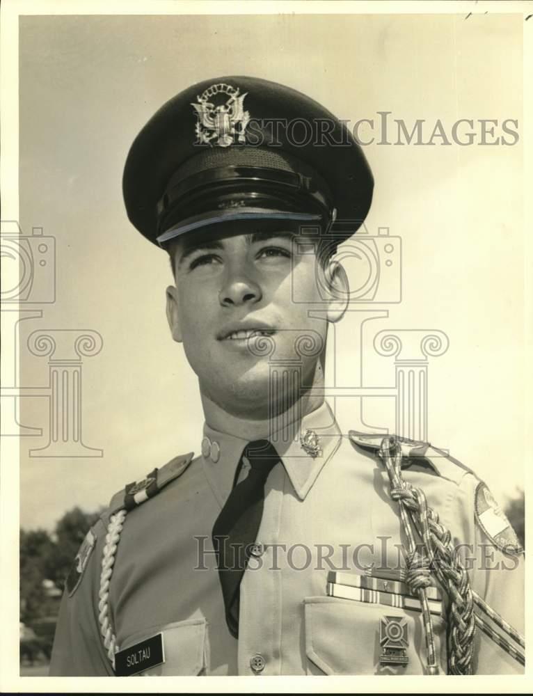 1967 Press Photo Tulane University Army ROTC Cadet 1st Lieutenant ...