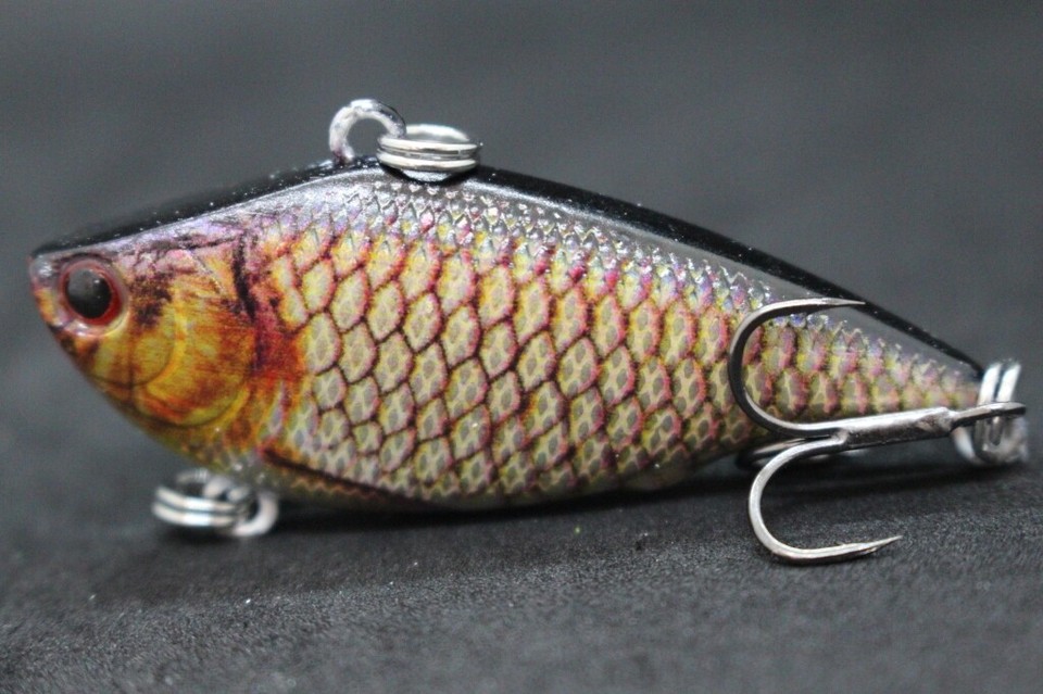 Lipless Crankbaits Fishing Lures 2 1/4 inch 1/3 oz Trap Sinking ...