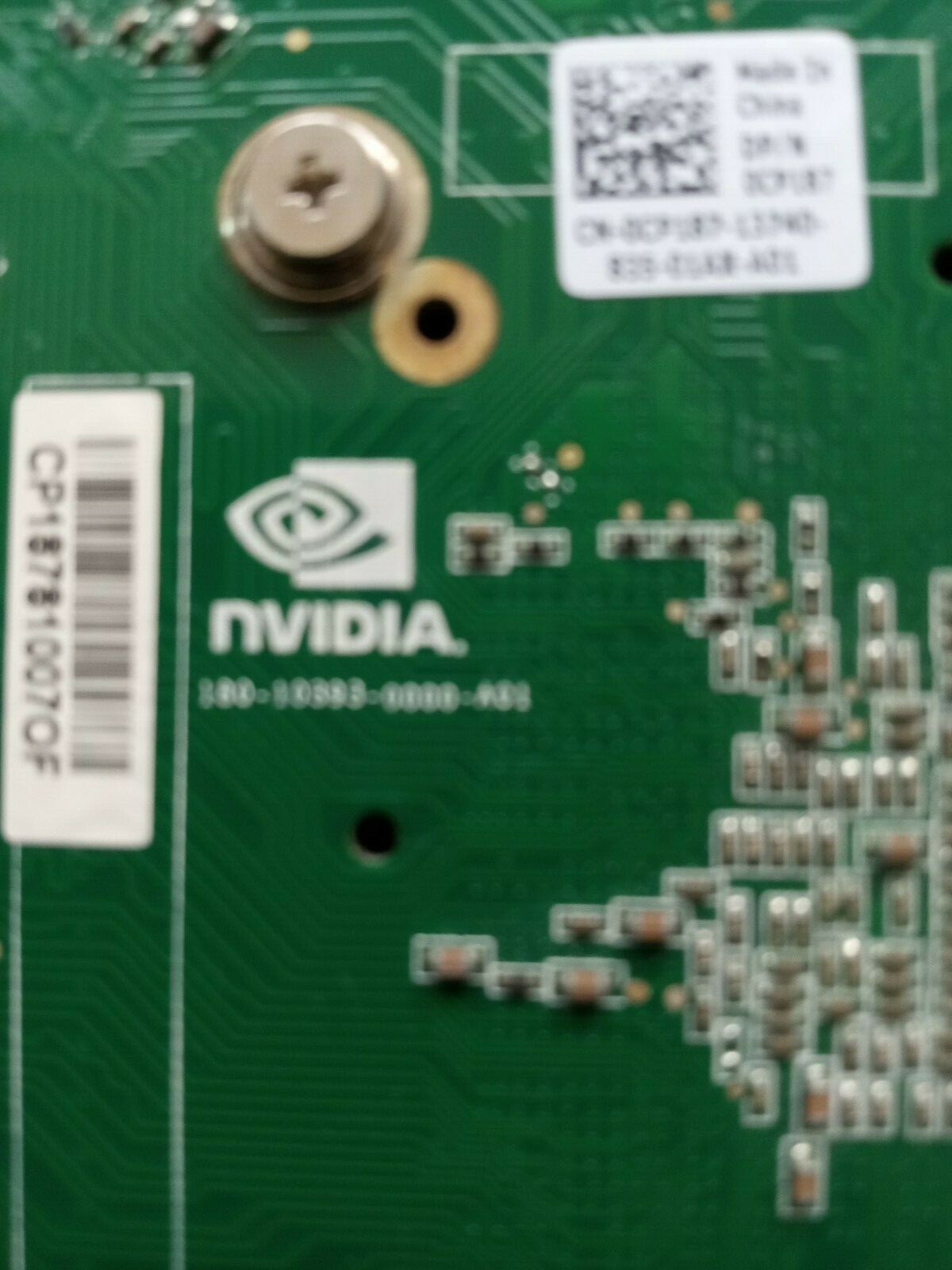 Nvidia Geforce P393 180-10393-0000-0102-C01 Video Card AS IS | eBay