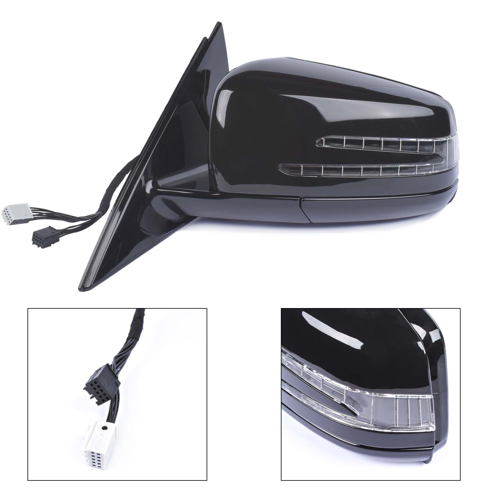 For Mercedes W212 E350 E250 Sedan 10-16 Front Left Driver RearView Door ...