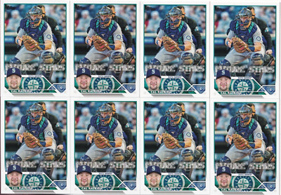(8) Cal Raleigh 2023 TOPPS SERIES 1 FUTURE STARS CARD LOT #160 SEATTLE ...