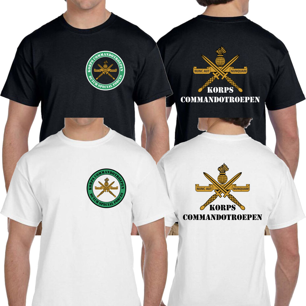 Korps Commandotroepen KCT Netherlands Army Special Forces T-shirt USA ...