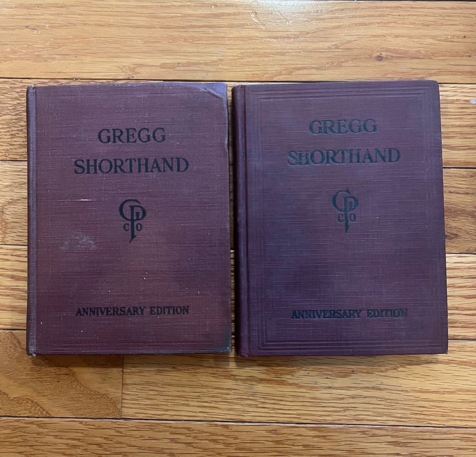 Vintage Gregg Shorthand. John R. Gregg (Anniversary Slipcase Edition ...