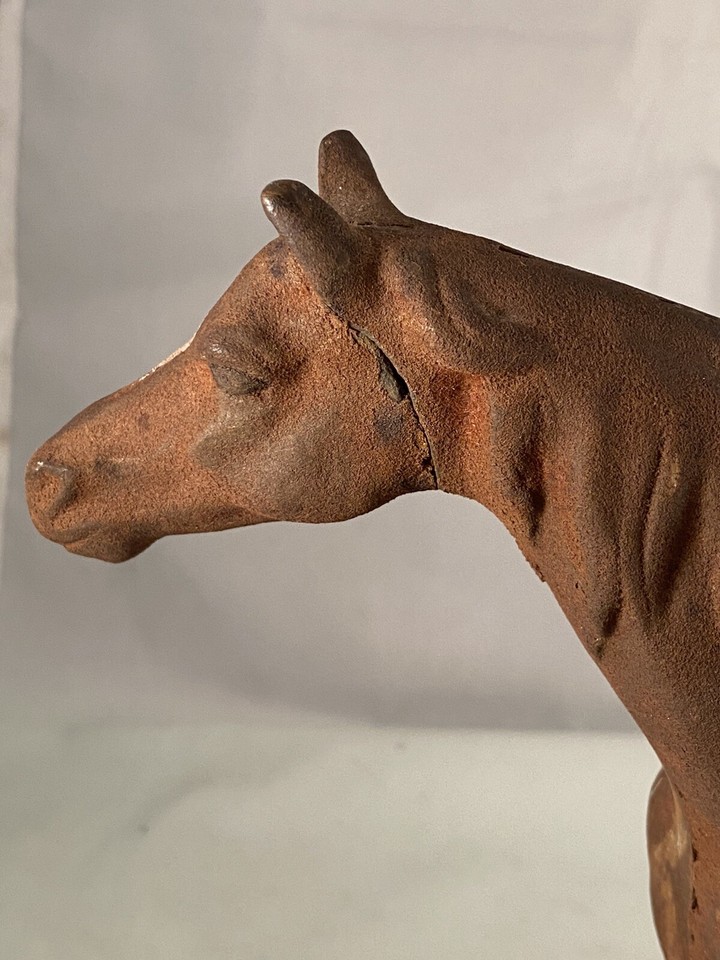 Vintage Hubley 1940s Cast Iron Brown Derby Horse 10.5” Length | eBay