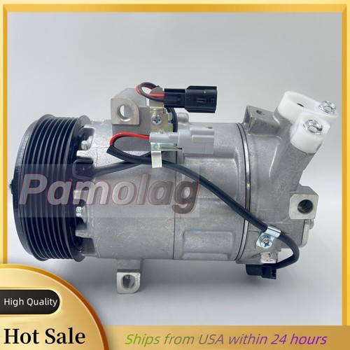 AC A/C compressor w/ clutch for Nissan Sentra 1.8L 2013 2014 2015 2016 ...