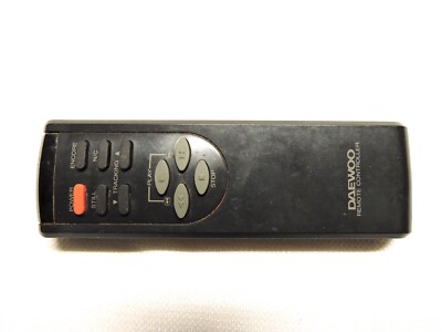 Daewoo VCR Remote DA001 fits DD40P, DE40P, DE500P, DE50P, DH100P ...