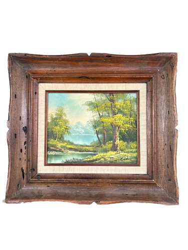 Oil Painting Signed C Hirsch Framed Autumn 17 3/8" x 15 1/2" | eBay